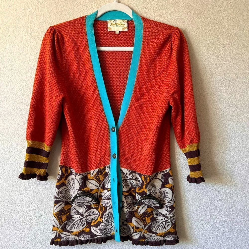 Lia Molly New Orleans Mixed Print Coin Purse Pockets … - Gem